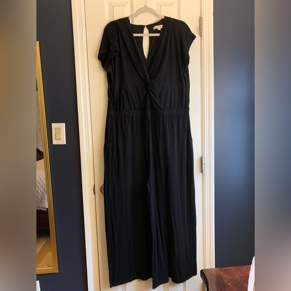 LOFT | Pants & Jumpsuits | Loft Black Jumpsuit | Poshmark